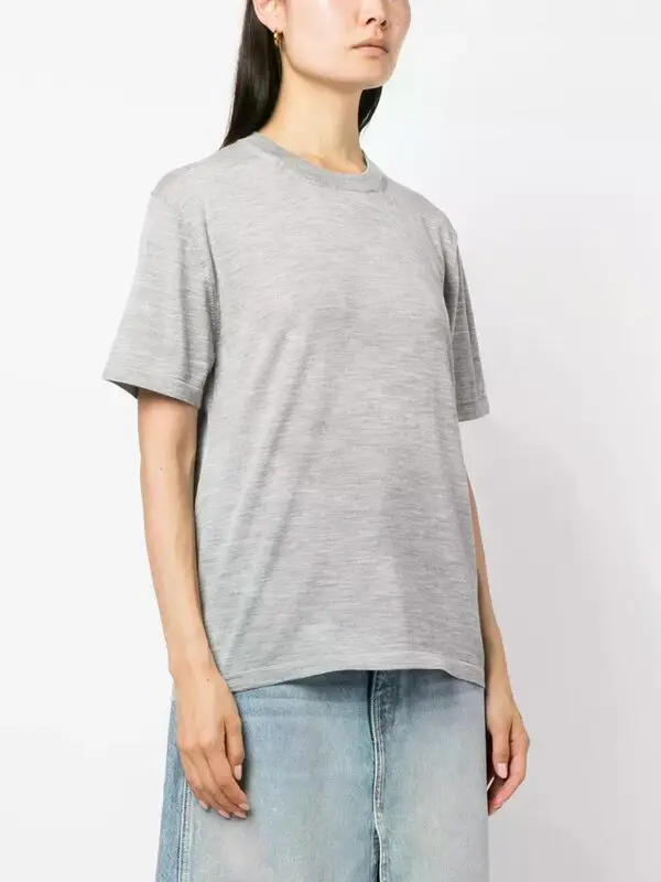 ARMARIUM Mélange Wool-blend T-shirt