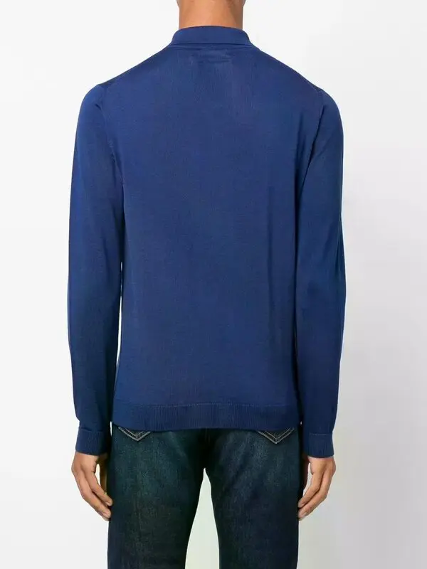 ROBERTO COLLINA Long-sleeve Polo Shirt