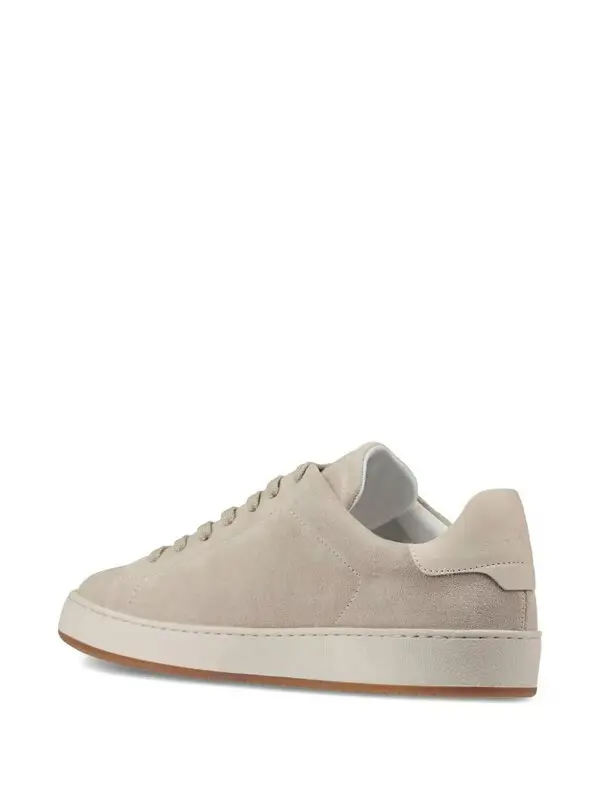 Hogan Suede Lace-up Sneakers - Neutrals