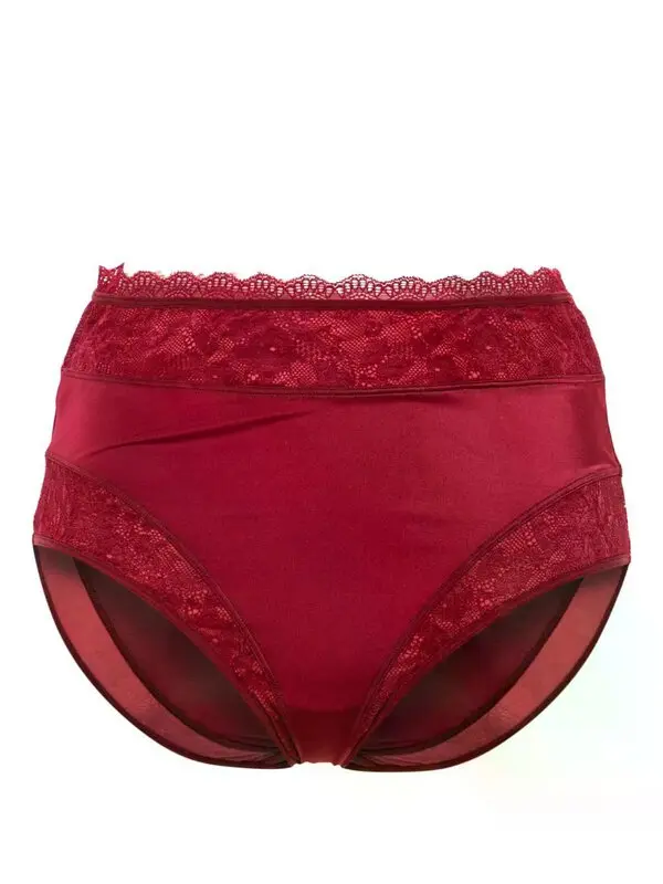 Marlies Dekkers Carita High-waisted Briefs - Red