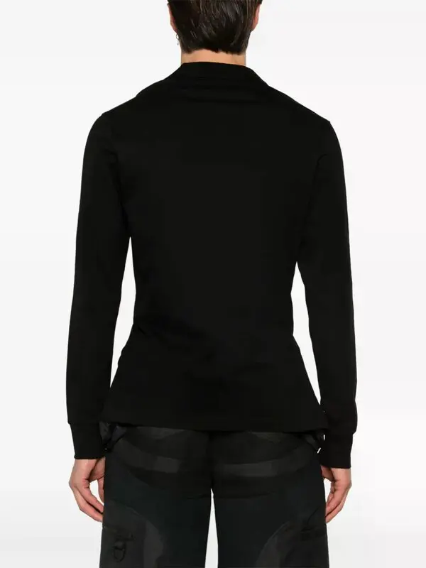 MUGLER Pierced Polo Shirt