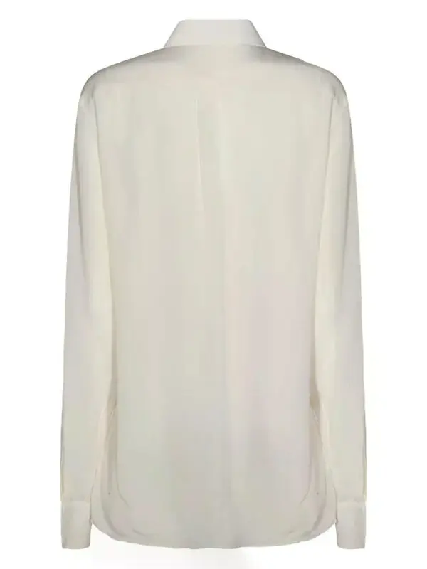Dolce & Gabbana Concealed Fastening Silk Shirt