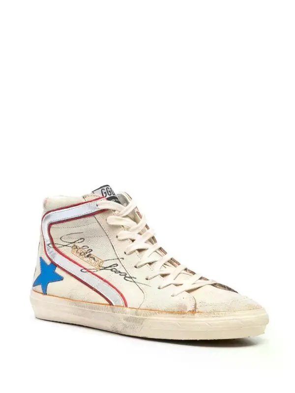 GOLDEN GOOSE Slide High-top Sneakers