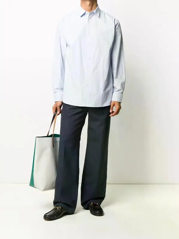 JW Anderson Tonal Applique Buttoned Shirt