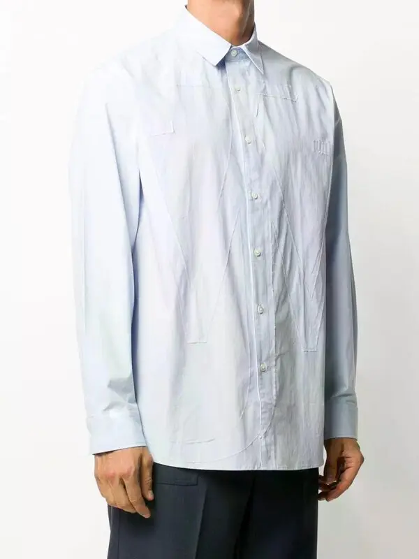 JW Anderson Tonal Applique Buttoned Shirt