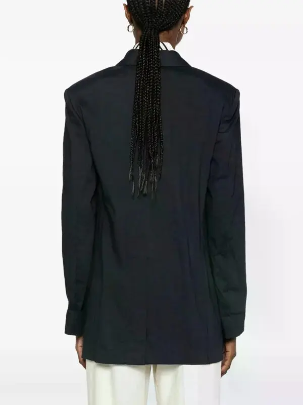 Theory Shawl-lapel Single-breasted Blazer - Blue