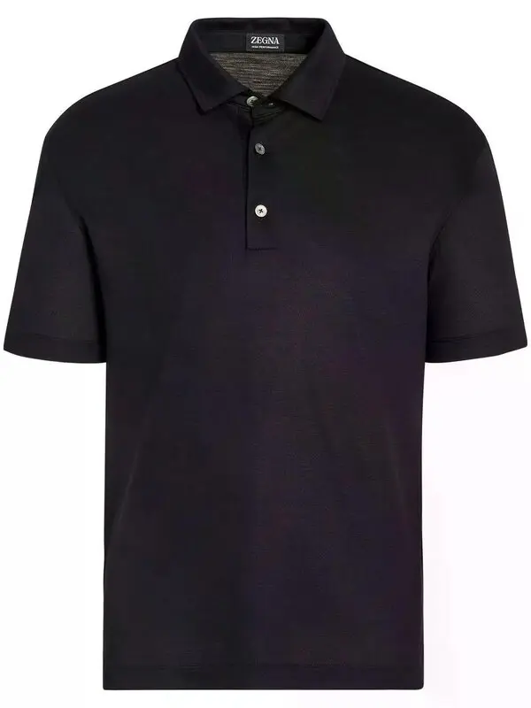 Zegna High Performance Wool Polo Shirt