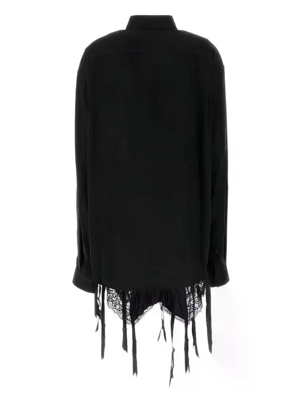 Balenciaga Lace-trim Shirt
