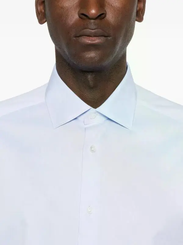 Zegna Spread-collar Shirt
