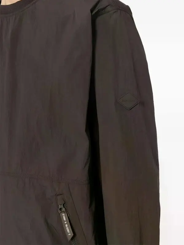 SPOONYARD Crew-neck Sweatshirt With Logo Patch - Brown