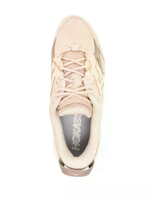 HOKA® Clifton L Suede Trainers - Neutrals