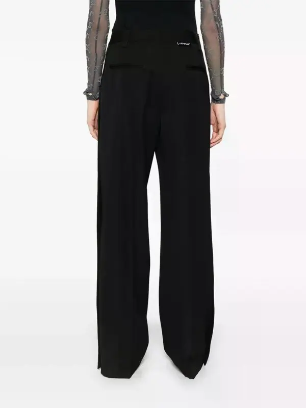 Off-White Wide Leg Trousers