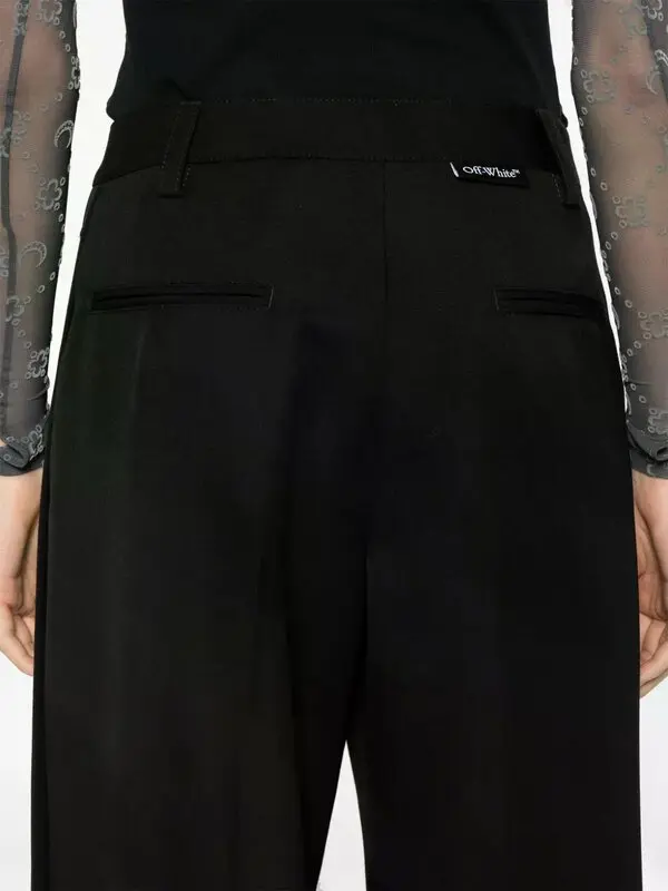 Off-White Wide Leg Trousers