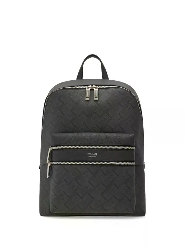 FERRAGAMO Embossed Backpack