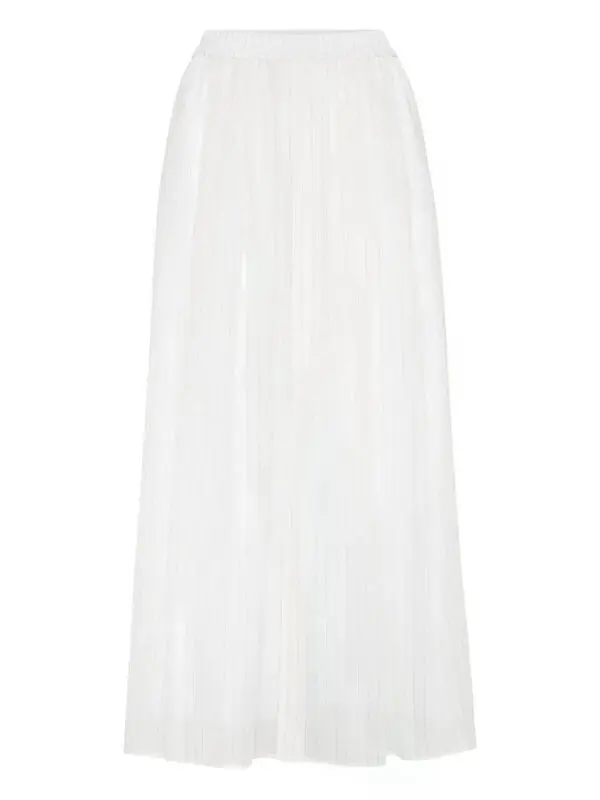 Brunello Cucinelli Cotton Midi Skirt