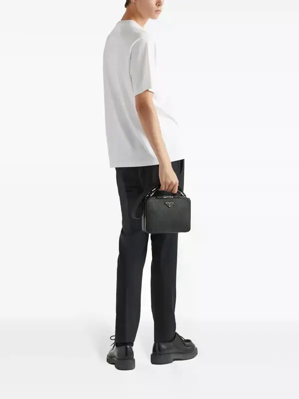Prada Triangle-logo Cotton T-shirt