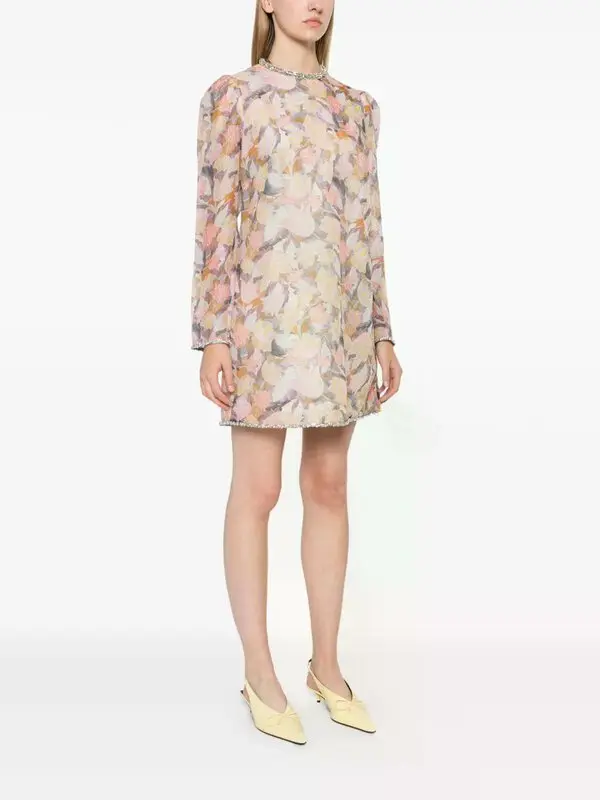 Zimmermann Diamante-trim Mini Dress