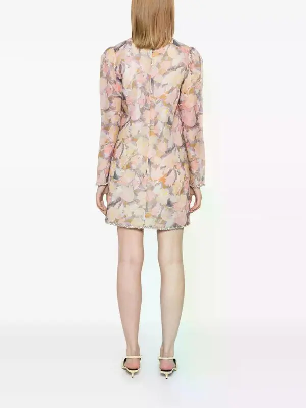 Zimmermann Diamante-trim Mini Dress