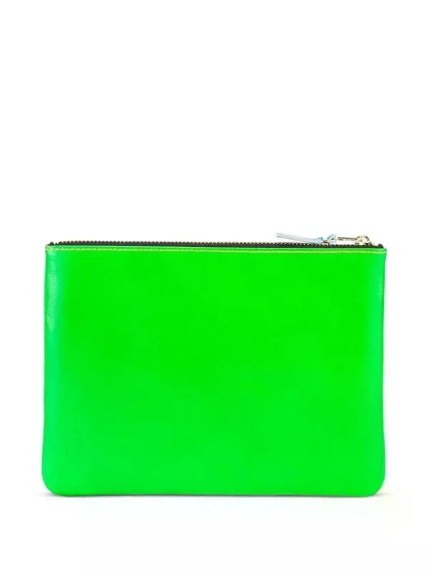 Comme Des Garçons Leather Wallet - Orange