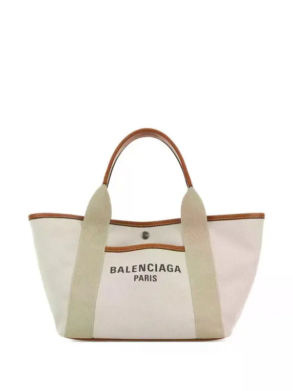 Balenciaga Biarritz Tote Bag - Neutrals