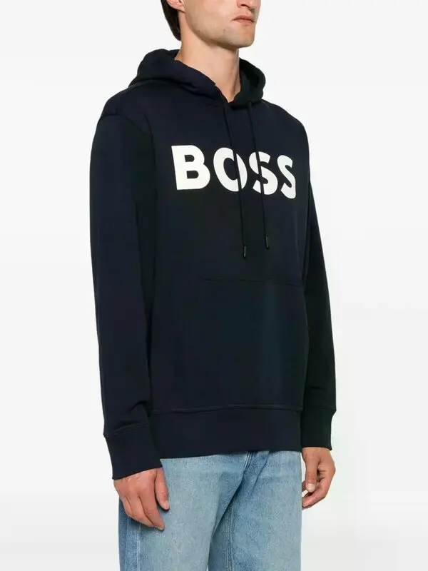 BOSS Logo-print Hoodie