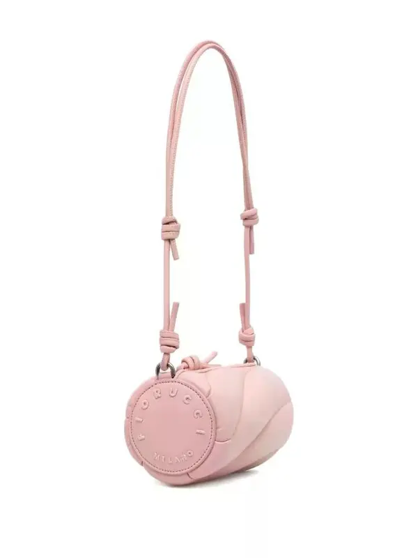 Fiorucci Padded Leather Crossbody Bag - Pink