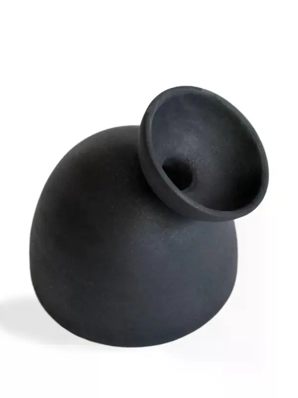 ORIGIN MADE Charred Dome Clay Vase