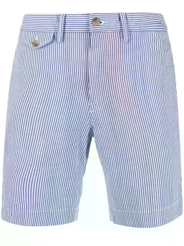 Polo Ralph Lauren Stripe-print Shorts - Blue