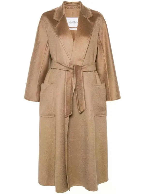 Max Mara Ludmilla Icon Belted Coat - Neutrals