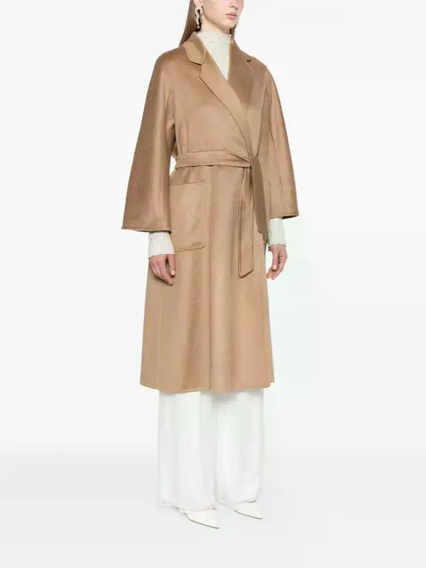 Max Mara Ludmilla Icon Belted Coat - Neutrals