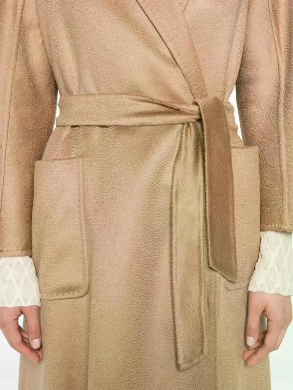 Max Mara Ludmilla Icon Belted Coat - Neutrals