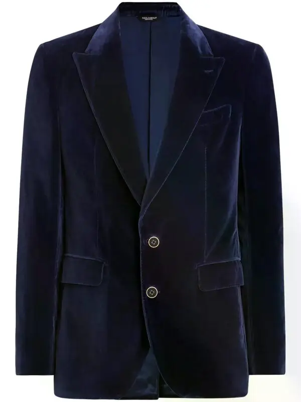 Dolce & Gabbana Velvet Blazer