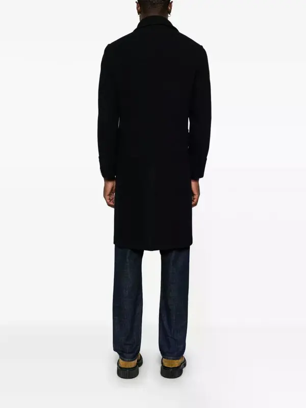 Tagliatore Double-breasted Wool Blend Coat