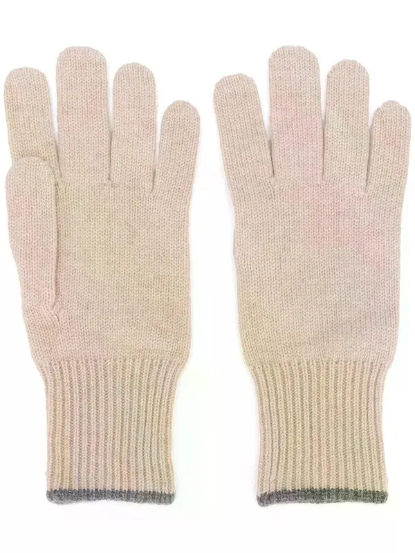 Brunello Cucinelli Cashmere Gloves - Neutrals