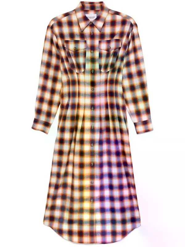 MARANT ETOILE Timea Mid-length Dress - Blue