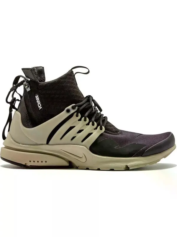 Nike X Acronym Air Presto Mid Sneakers - Black
