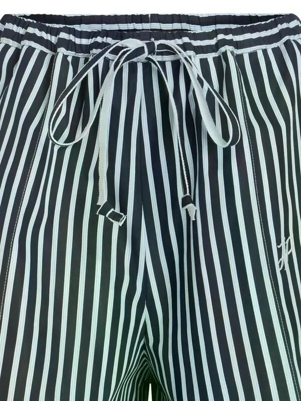 PATOU Striped Drawstring Shorts