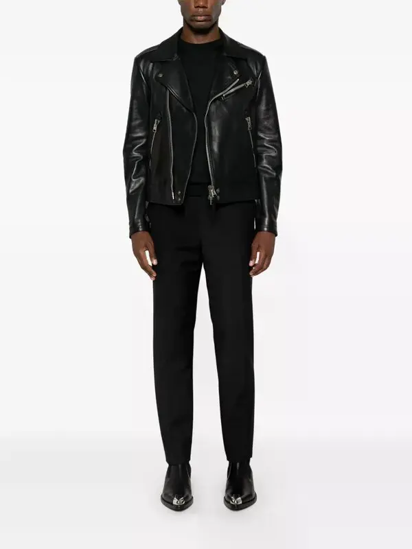 Dsquared2 Logo-plaque Fine-knit Jumper