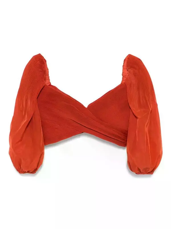 Zimmermann Pleated Top - Red