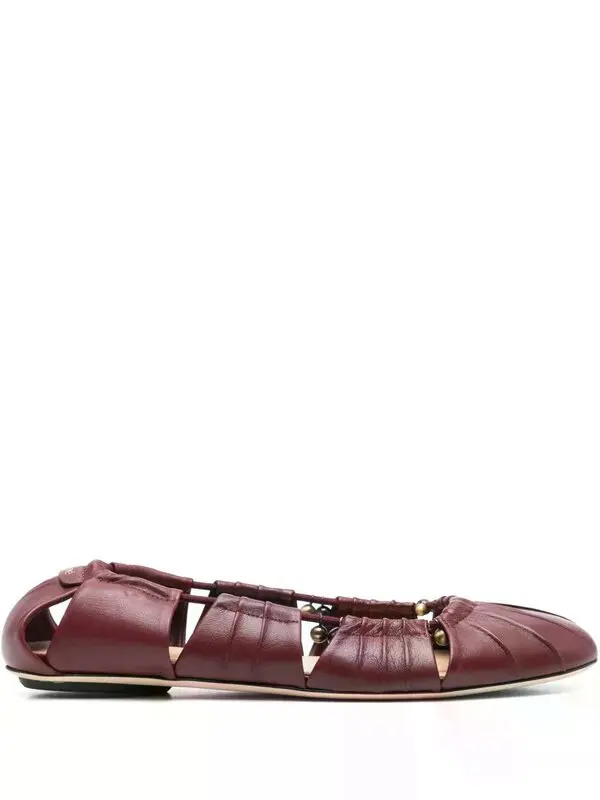 Chloé Luna Ballet Flats - Red