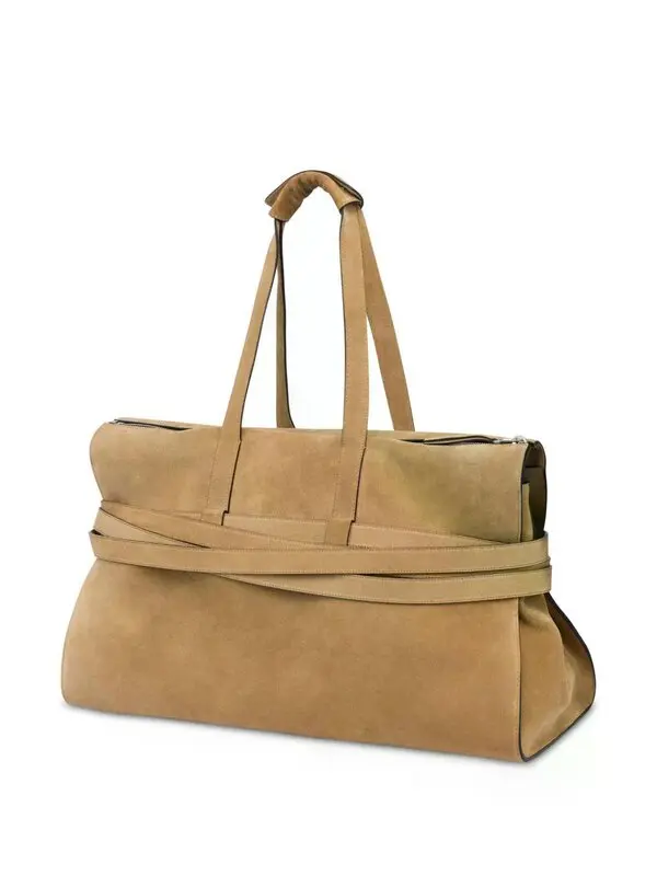 Moschino Tie Me Leather Shoulder Bag