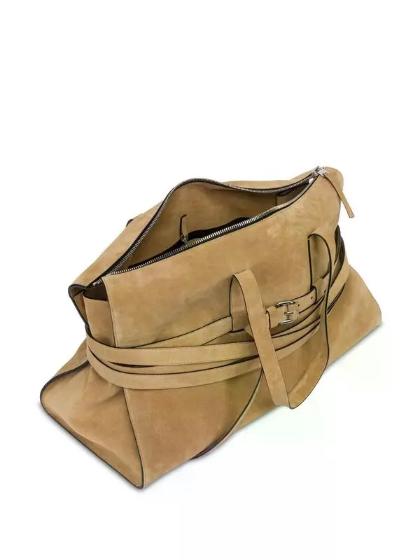Moschino Tie Me Leather Shoulder Bag