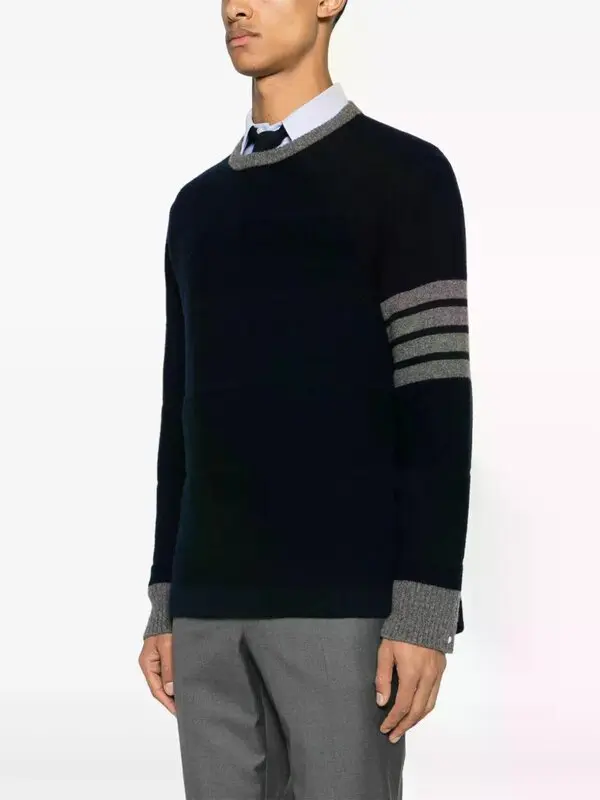 Thom Browne 4-bar Stripe Wool Jumper