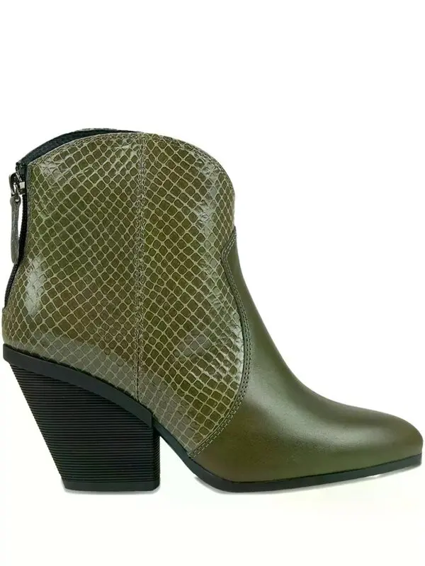 Hogan Leather Ankle Boots