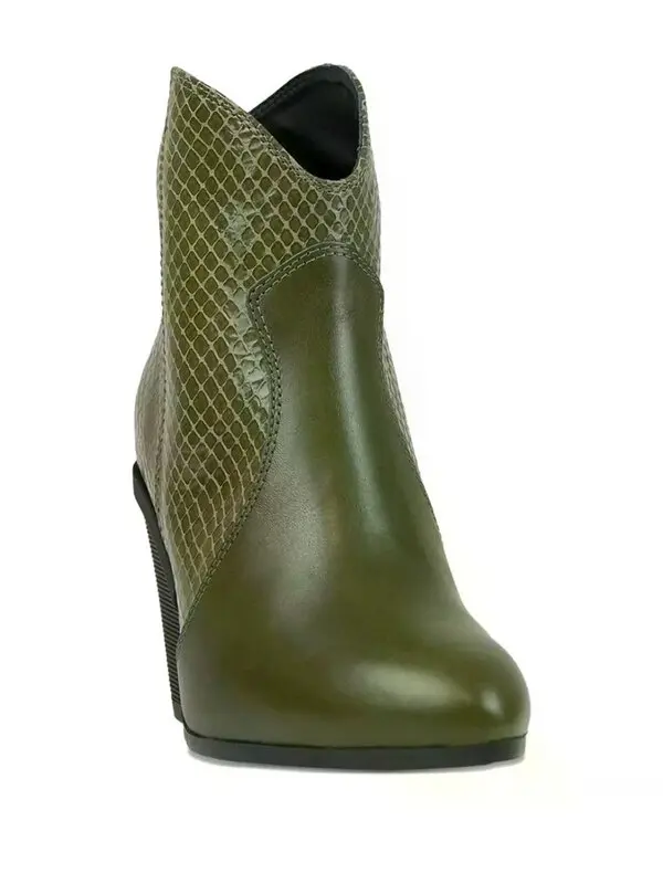 Hogan Leather Ankle Boots