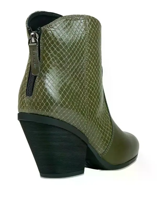 Hogan Leather Ankle Boots