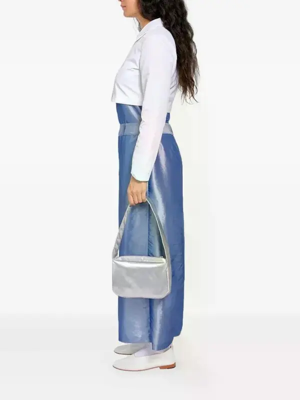 COA NYC Metallic Leather Shoulder Bag