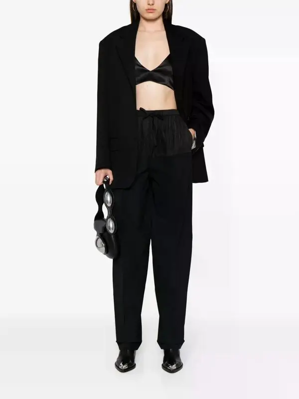 Alexander Wang Drawstring Nylon Trousers