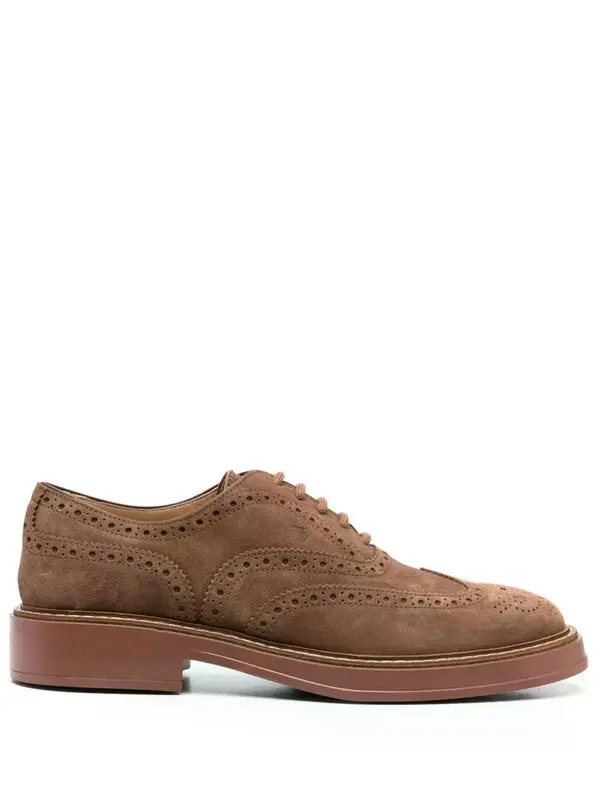TOD'S Lace-up Suede Brogues