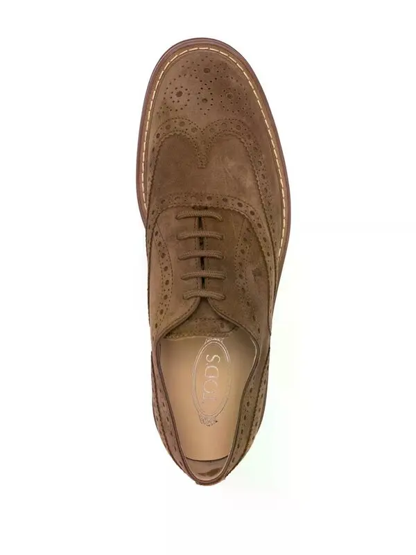 TOD'S Lace-up Suede Brogues